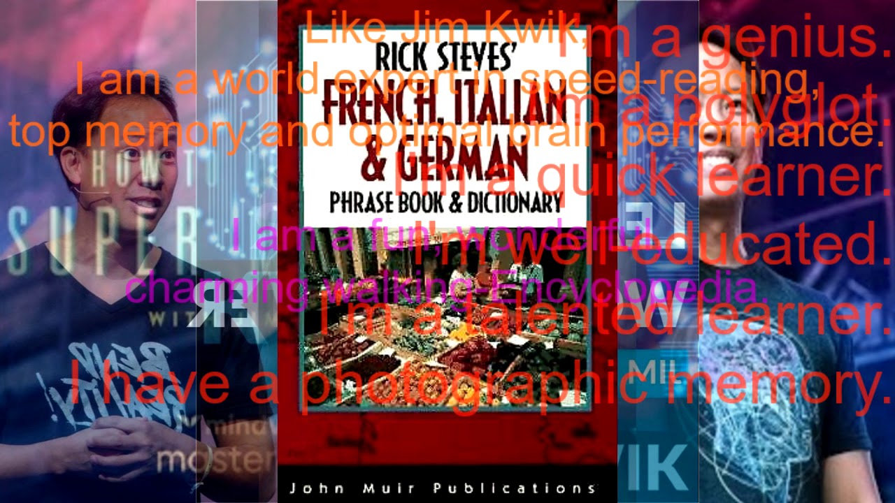 Like Jim Kwik, I'm a Quick Learner SUBLIMINAL - YouTube