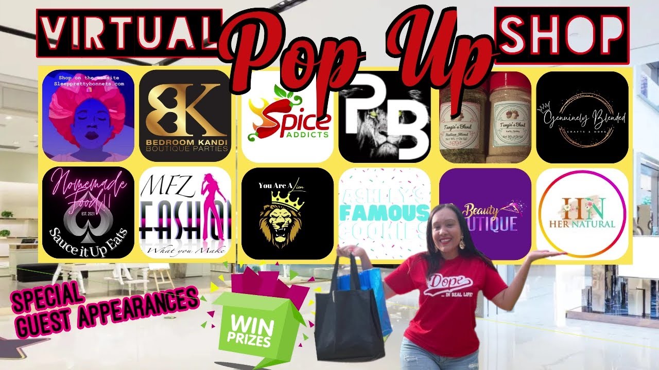 Virtual Pop-Up Shop 2 on Coco TeeTV - YouTube