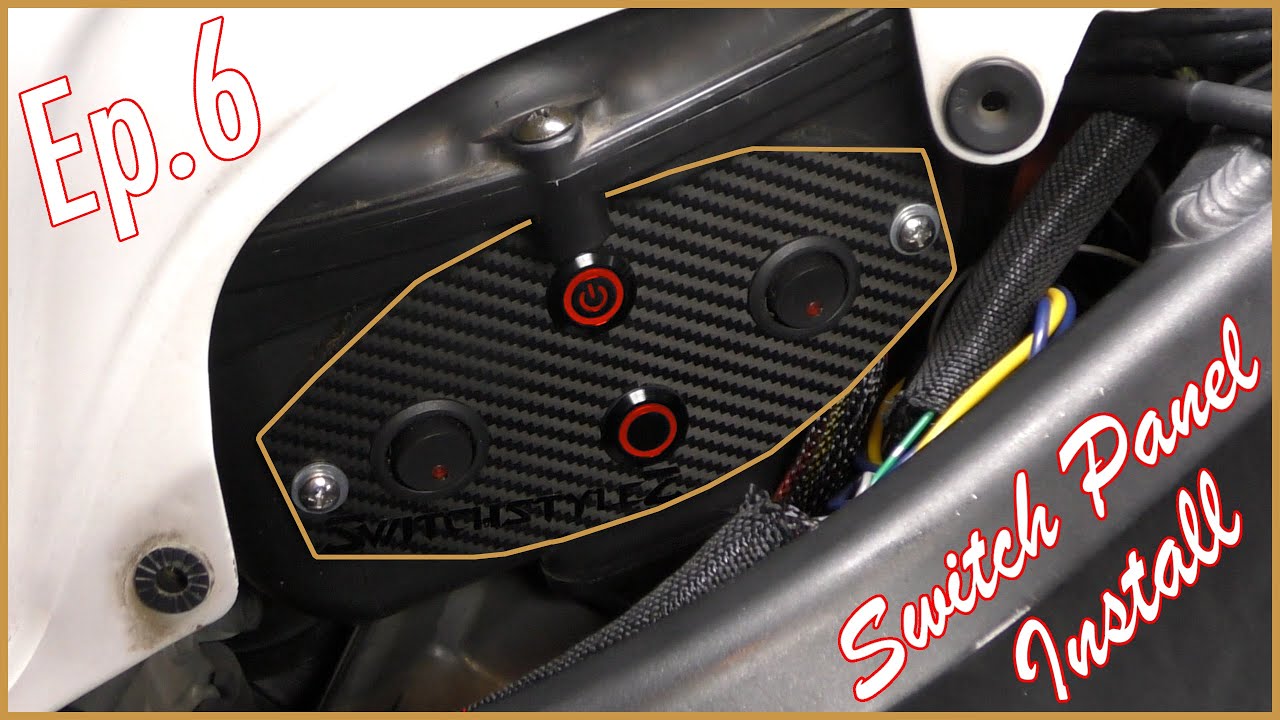 2001 F4i Stunt Bike Build - Episode 6: Switchstylez F4i Airbox Panel ...