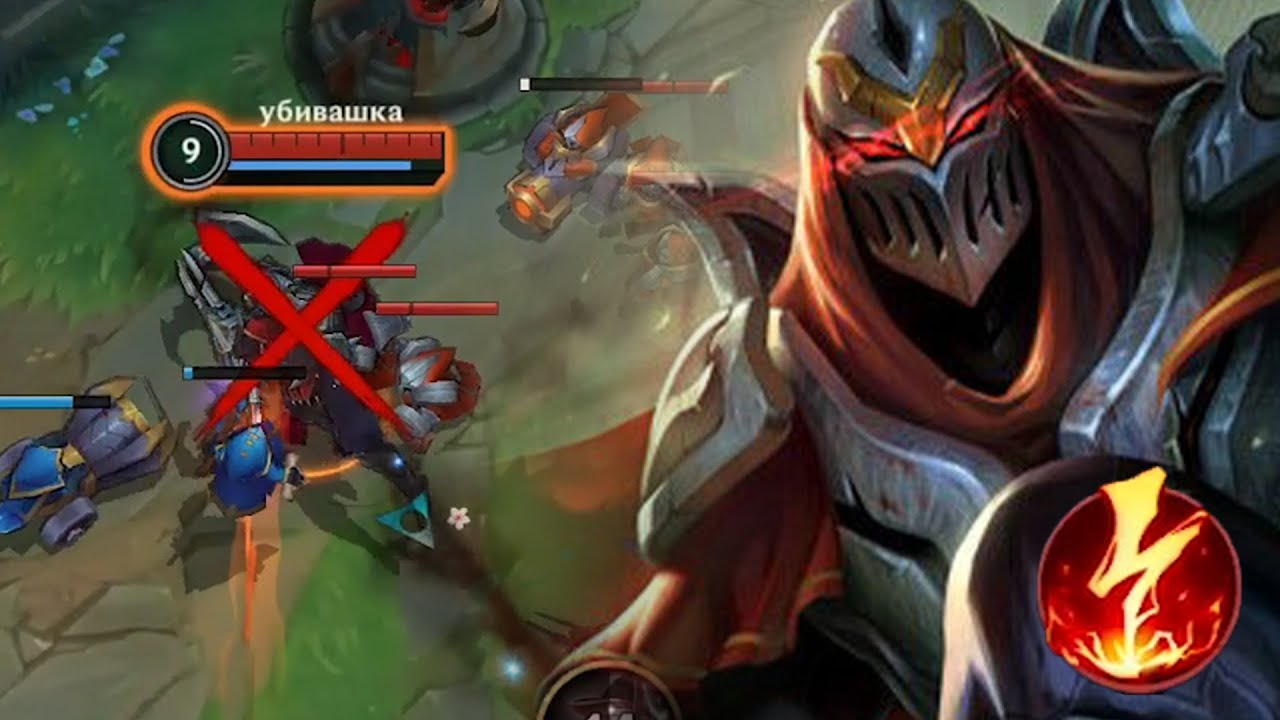 ZED with BUFFED RUNES | BUILD, RUNES and GAMEPLAY - WILD RIFT - YouTube