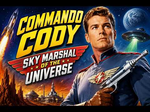 Commando Cody: Sky Marshal of the Universe (1953) -  7 Robot Monster From Mars | Full Episodes
