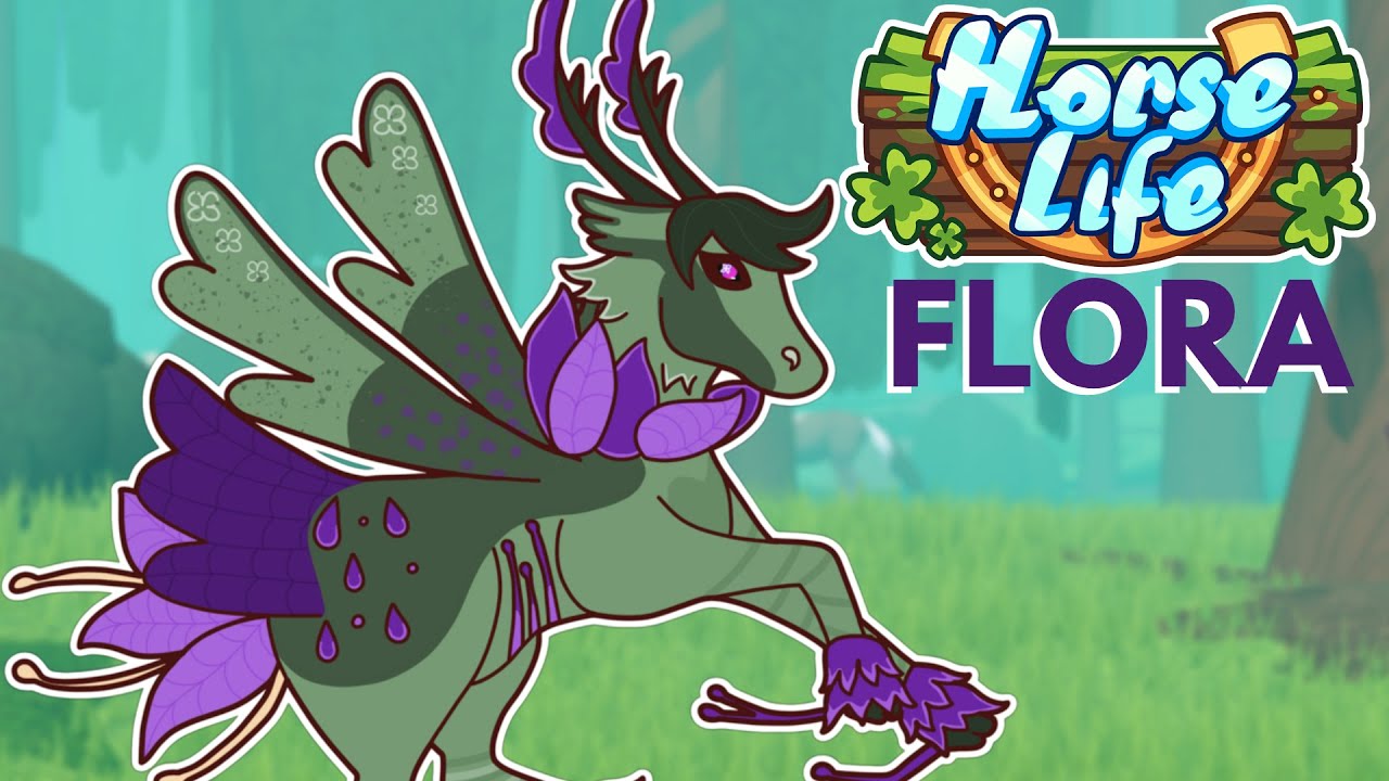 We Got a SNEAK PEEK At The UNRELEASED FLORA SPECIES in HORSE LIFE on ...
