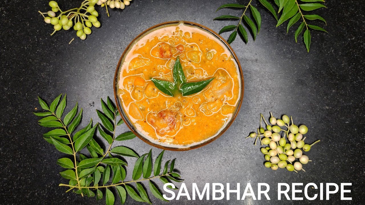 Sambhar Recipe|Easy Homemade Sambhar Recipe in Hindi सांभर|Sambhaar ...