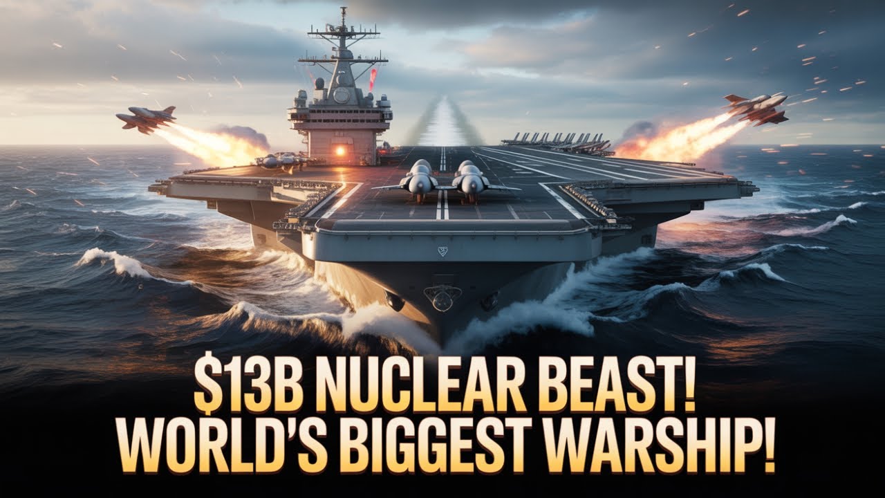 Inside USS Gerald R. Ford – The $13 Billion Floating Fortress of the U ...