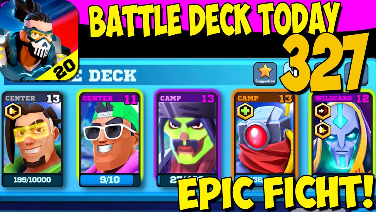 FRAG Pro Shooter - Walkthrough Gameplay part 327 - Battle Deck Today ...