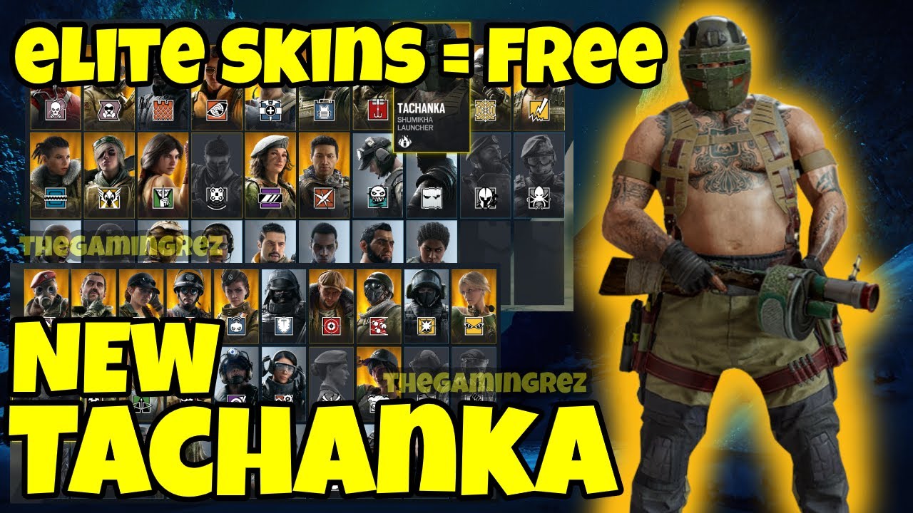 New Tachanka Elite Skin – Rainbow Six Siege 2020 - YouTube