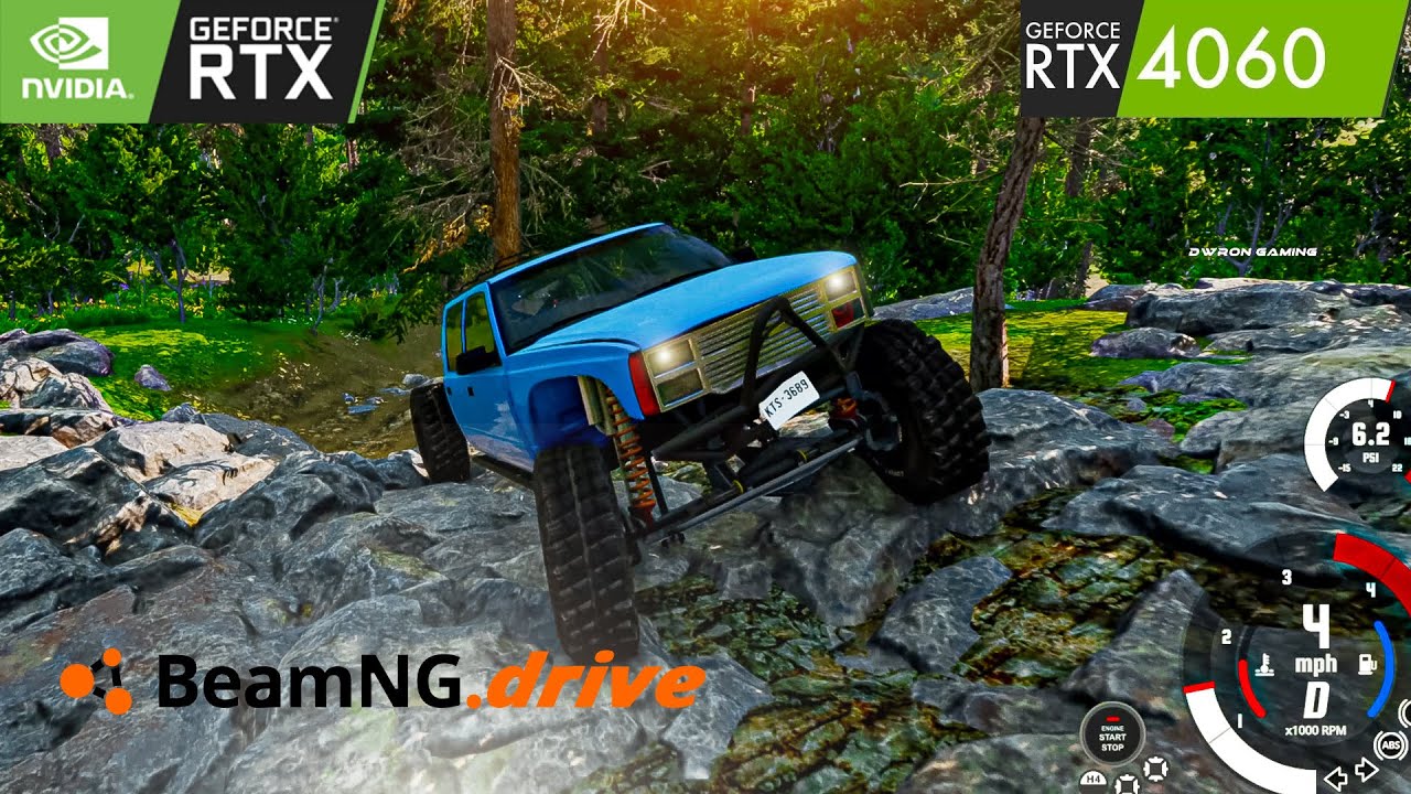 BeamNG.drive Full Off-Road Truck Madness! 4K 60FPS GAMEPLAY - YouTube