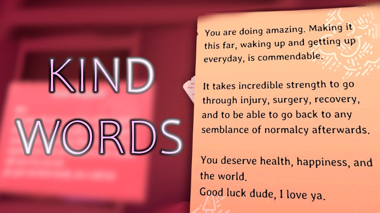 Kind Words - A game where you pay to write people nice messages - YouTube