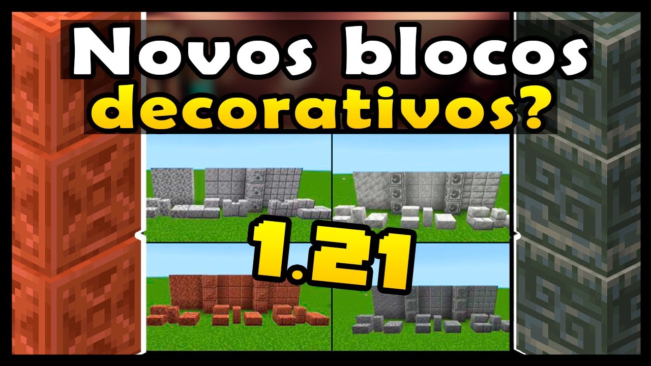 MINECRAFT 1.21 - NOVAS VARIANTES DE BLOCOS PEDIDOS PARA A NOVA ...