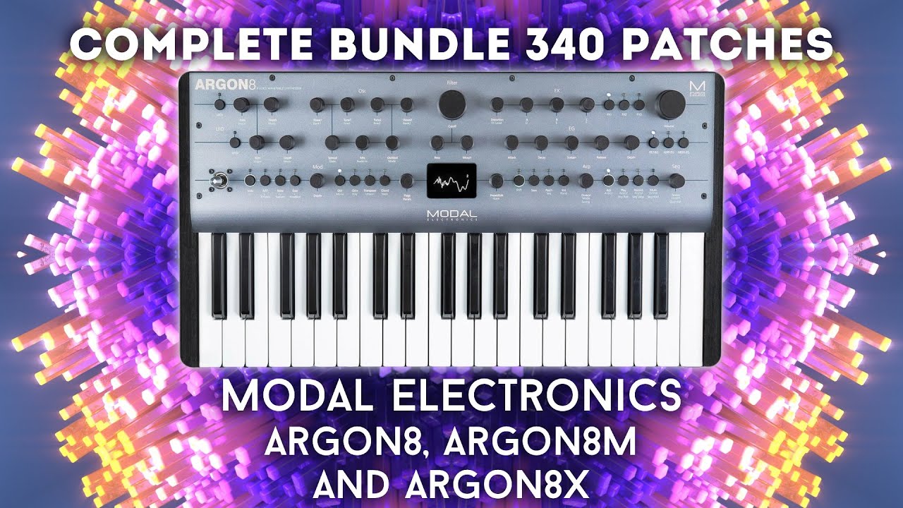 Modal Argon8 - Complete Bundle 340 Patches - YouTube