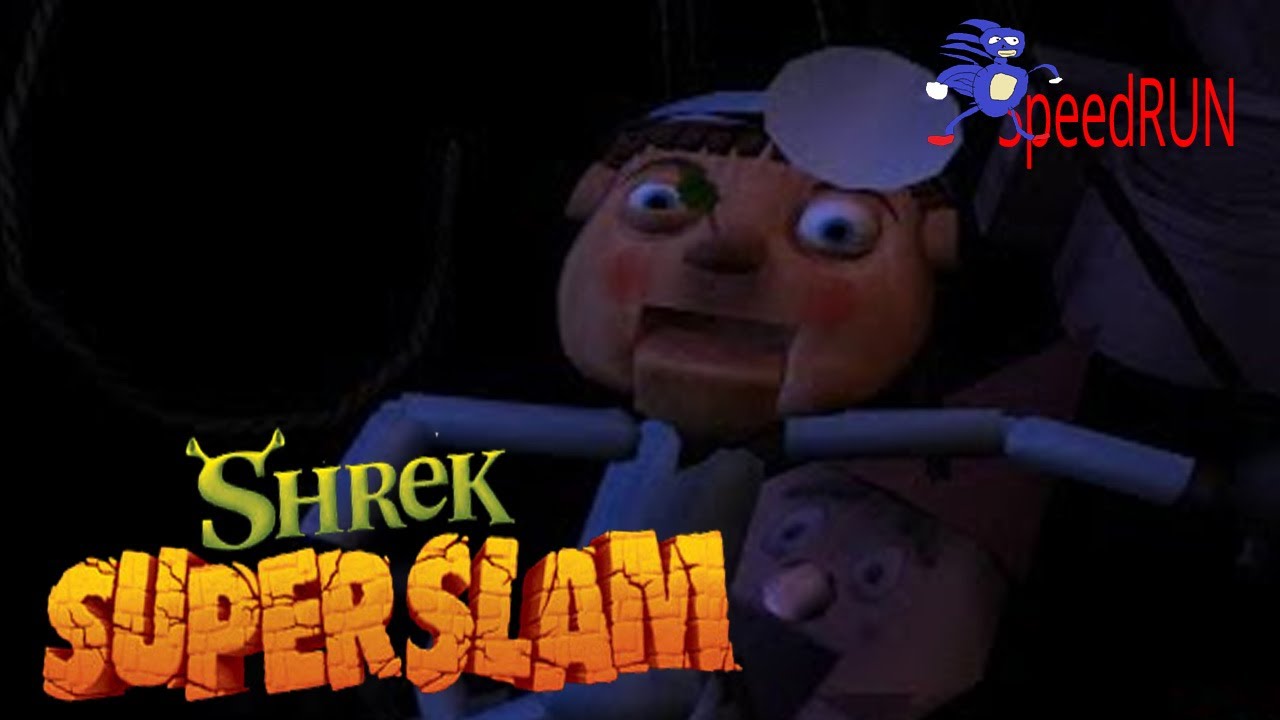 Shrek Super Slam Puppet Panic Fight Speedrun - YouTube