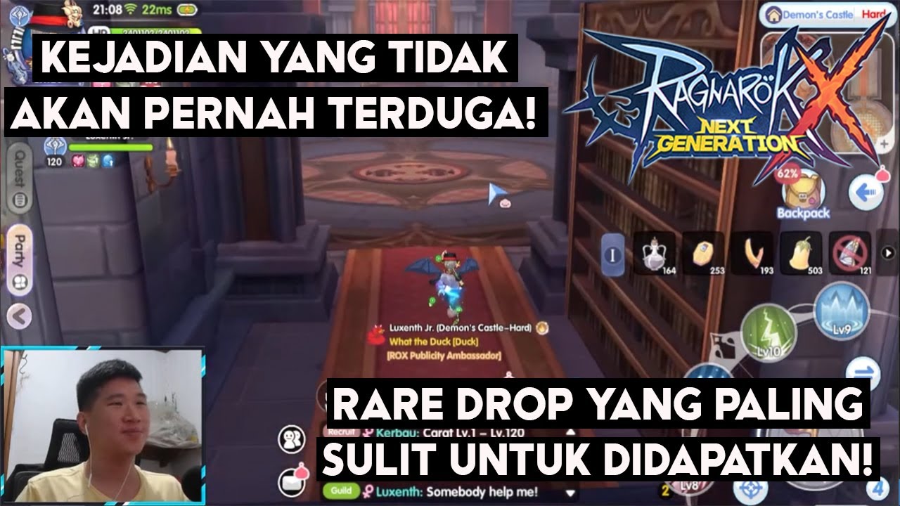 RARE DROP YANG PALING DICARI SEMUA ORANG! HOKI BANGET! RAGNAROK X NEXT ...
