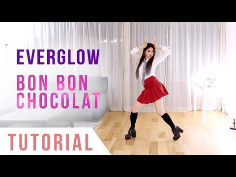 EVERGLOW - 'Bon Bon Chocolat' Dance Tutorial (Explanation + Mirrored) | Ellen and Brian