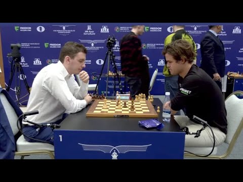 Magnus Carlsen vs Jan Krzysztof Duda || FIDE World Blitz 2023 - YouTube