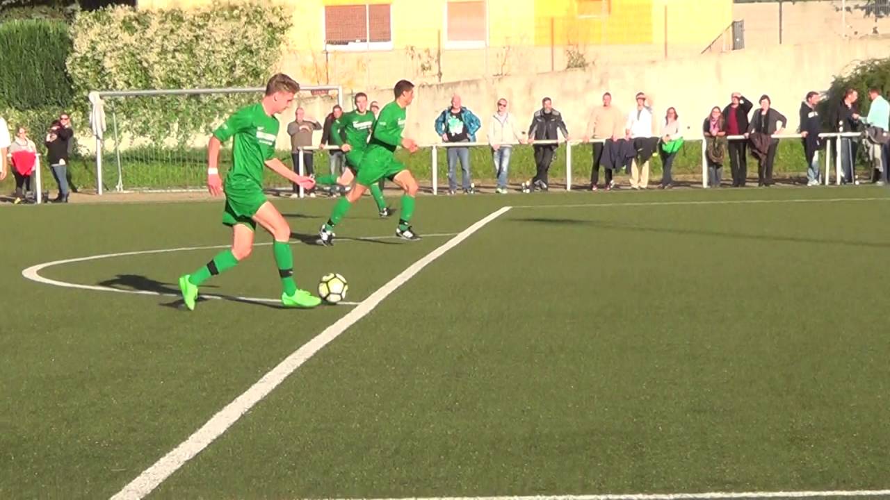 Chance von Daniel Weigert gegen FV Leutershausen - YouTube