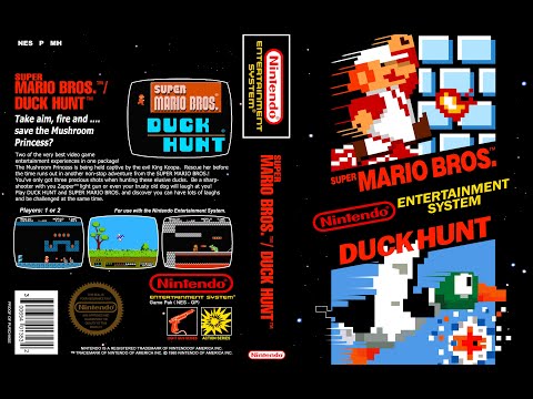 Super Mario Bros. /Duck Hunt: Duck Hunt - NES Gameplay