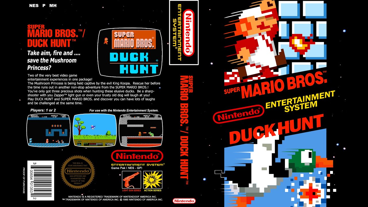 Super Mario Bros. /Duck Hunt: Duck Hunt - NES Gameplay - YouTube