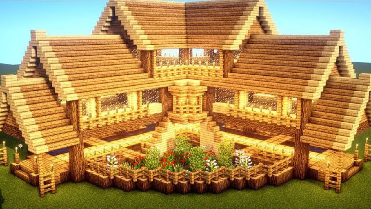 BUILDING CHEST ROOM AND FARM | MINECRAFT PART 02 - YouTube