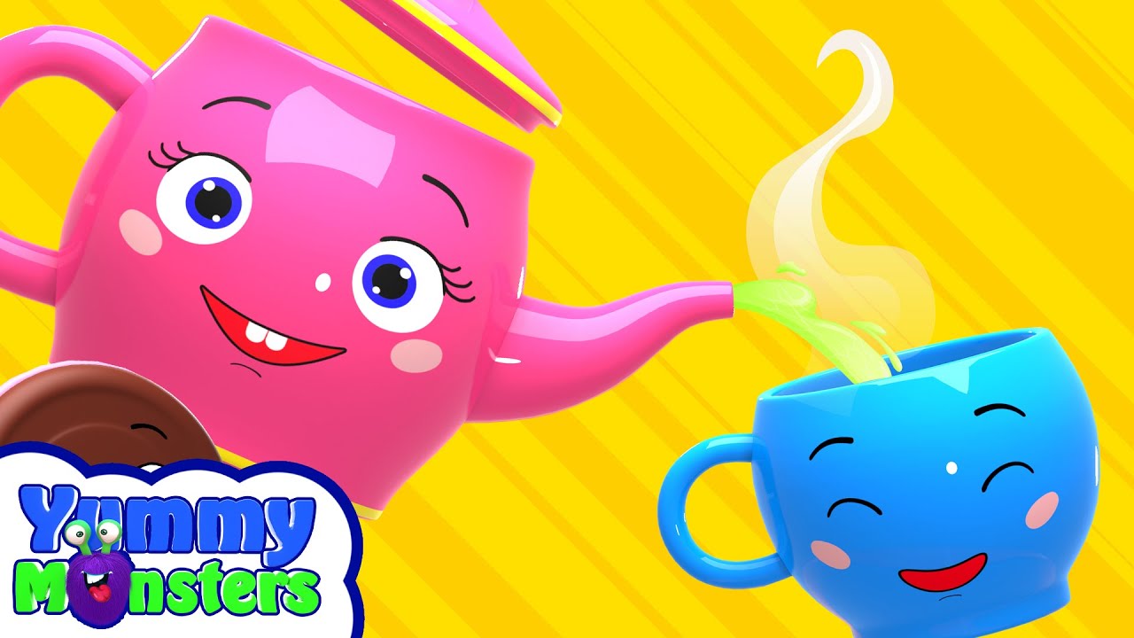 I'm a Little Teapot | Yummy Monsters Nursery Rhymes & Kids Songs - YouTube