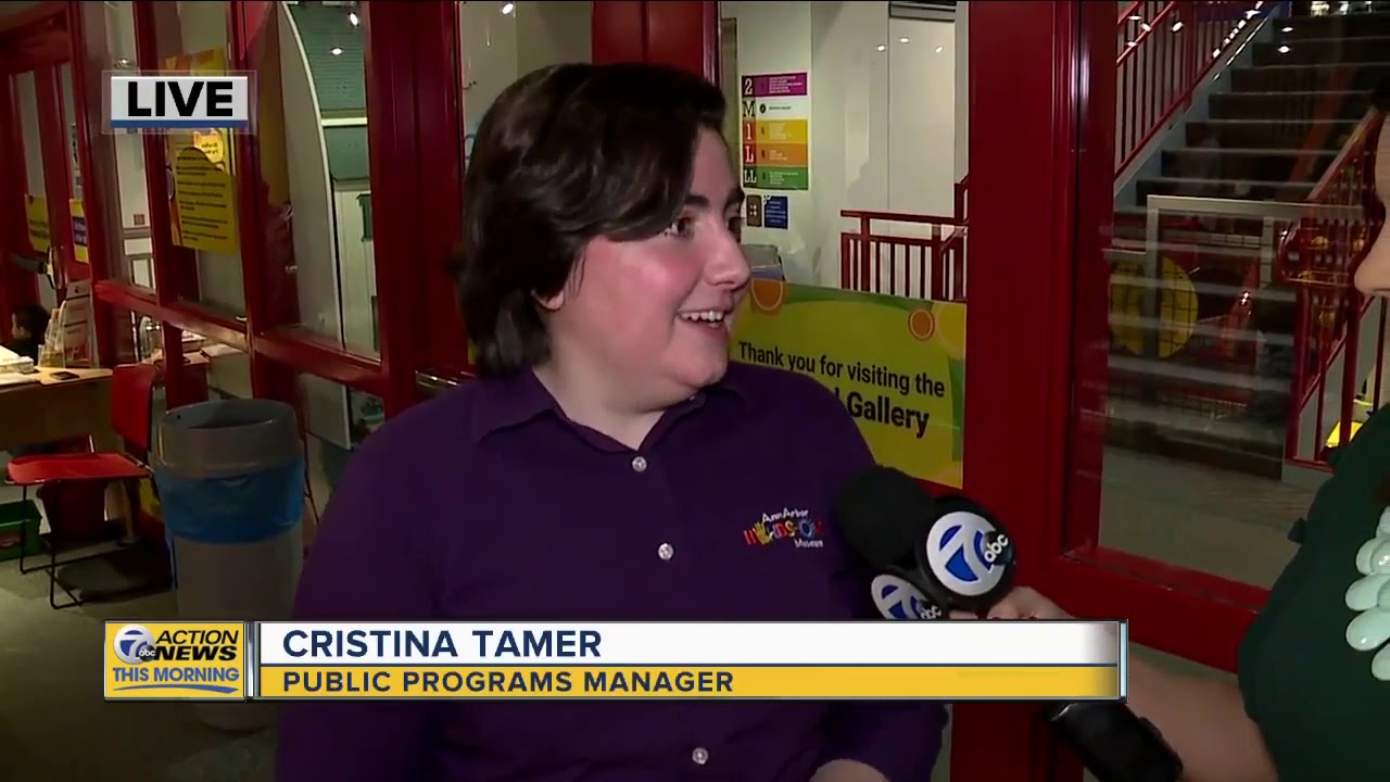 Activities for young kids at the Ann Arbor Hands-On Museum - YouTube