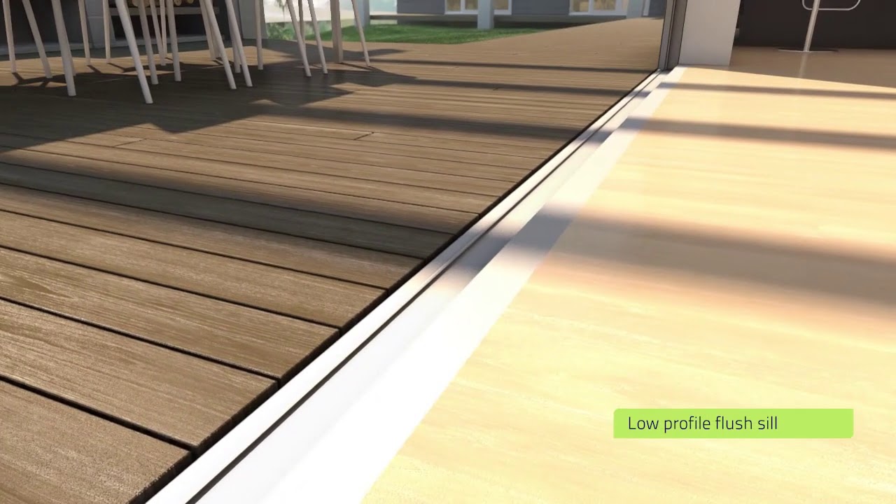 Altus Window Systems - Eurostacker® Overwall door with low profile ...