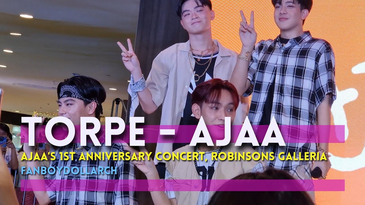 TORPE - AJAA Fancam - 240928 AJAA's 1st Anniversary Concert, Robinsons ...