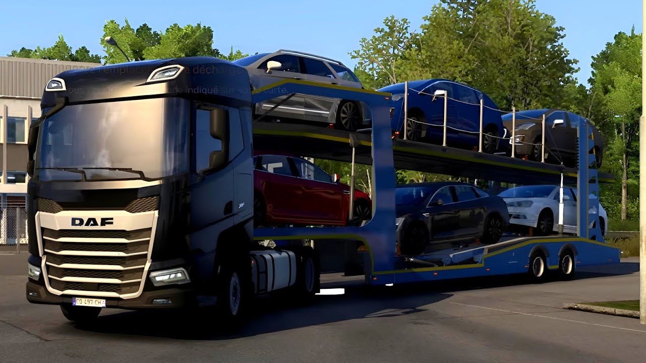 DAF TRUCK - Euro Truck Simulator | Controller PS5 🎮 Pc - YouTube