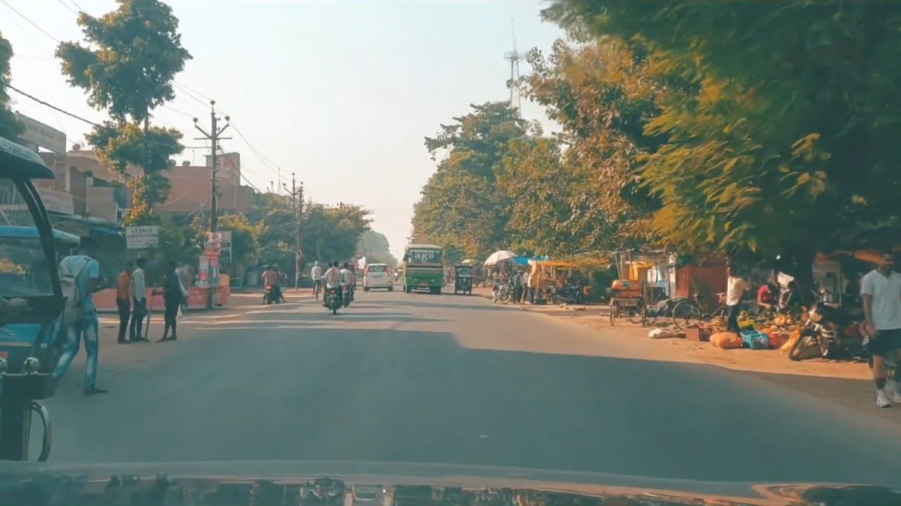 शाहजहांपुर से हरदोई | hardoi to Bilgram | Bilgram to madhoganj ...