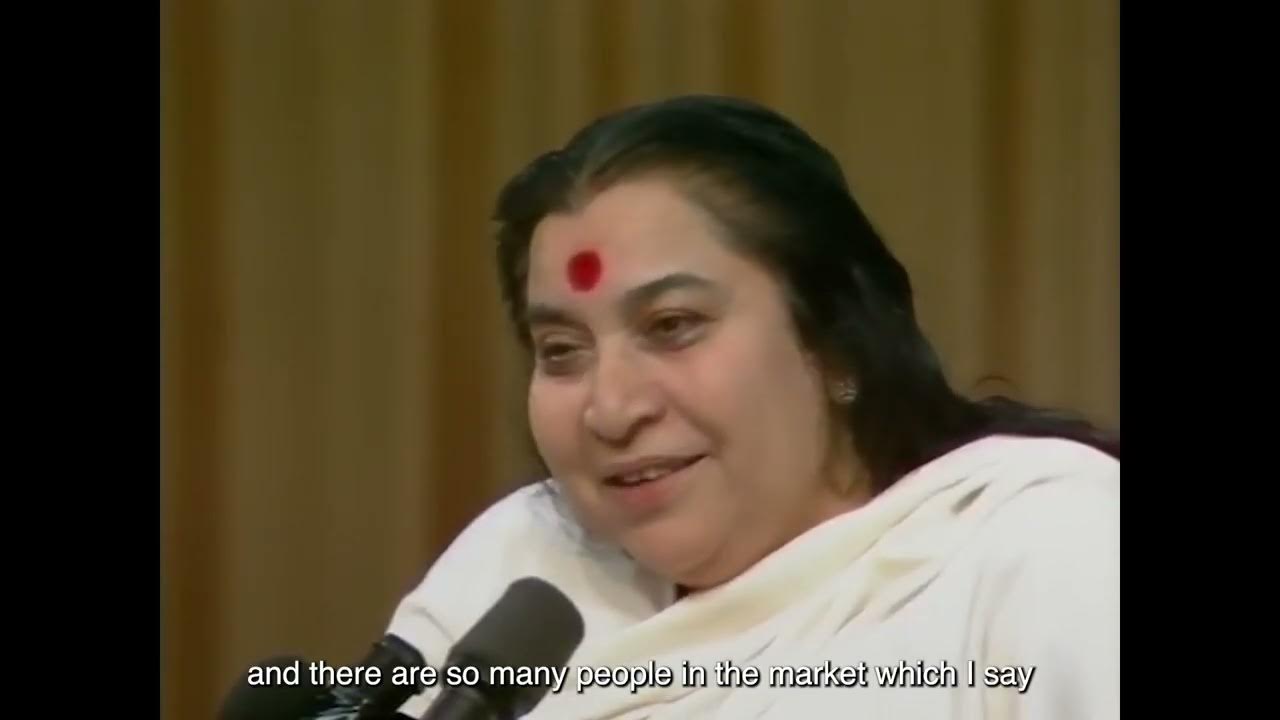 Knowledge of our Roots - Shri Mataji Talk Excerpt | Public Program ...