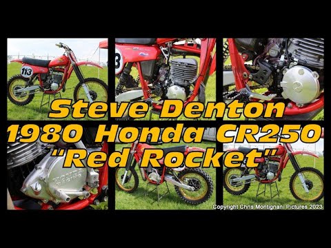 Steve Denton 1980 CR250 Honda Red Rocket (Special) - YouTube