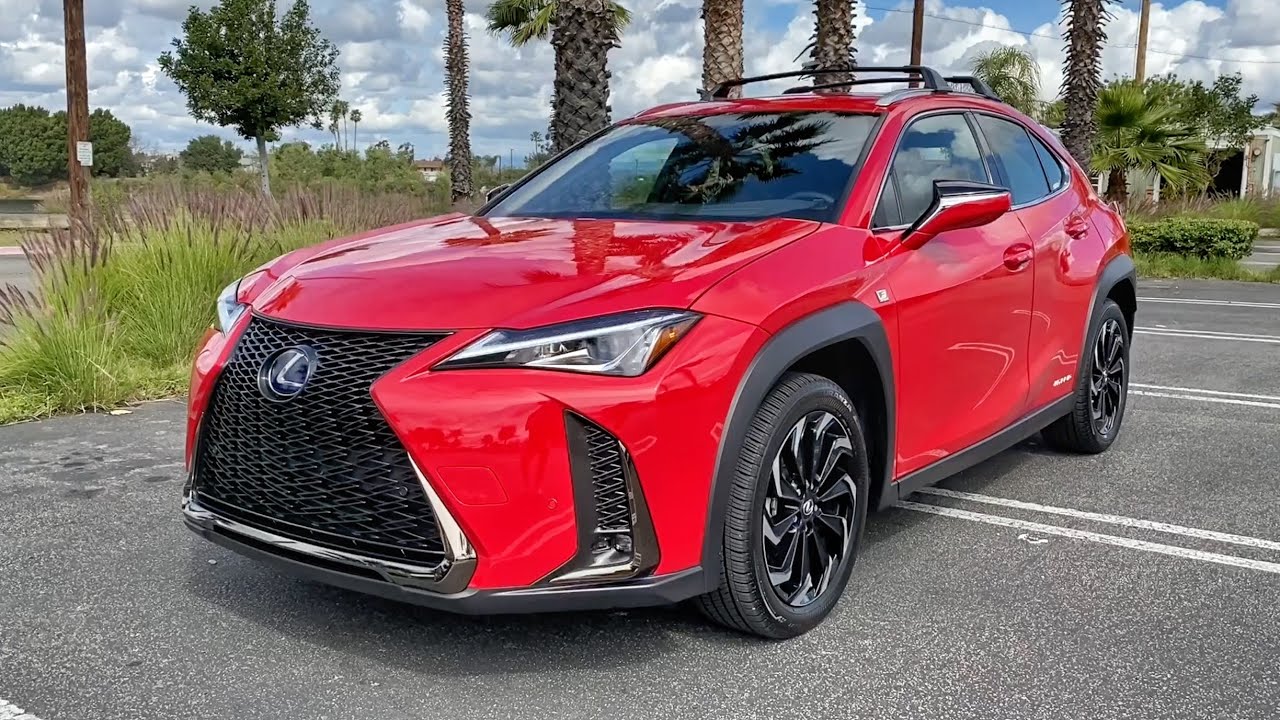 2020 Lexus UX 250h Hybrid F Sport Walkaround (No Talking) - YouTube