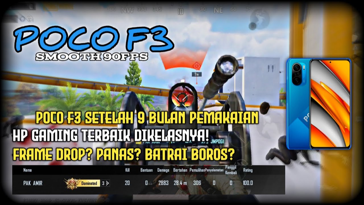 PERFORMA FOCO F3 SETELAH 9 BULAN PEMAKAIAN, GAS SOLO SQUAD POCO F3 MIUI ...