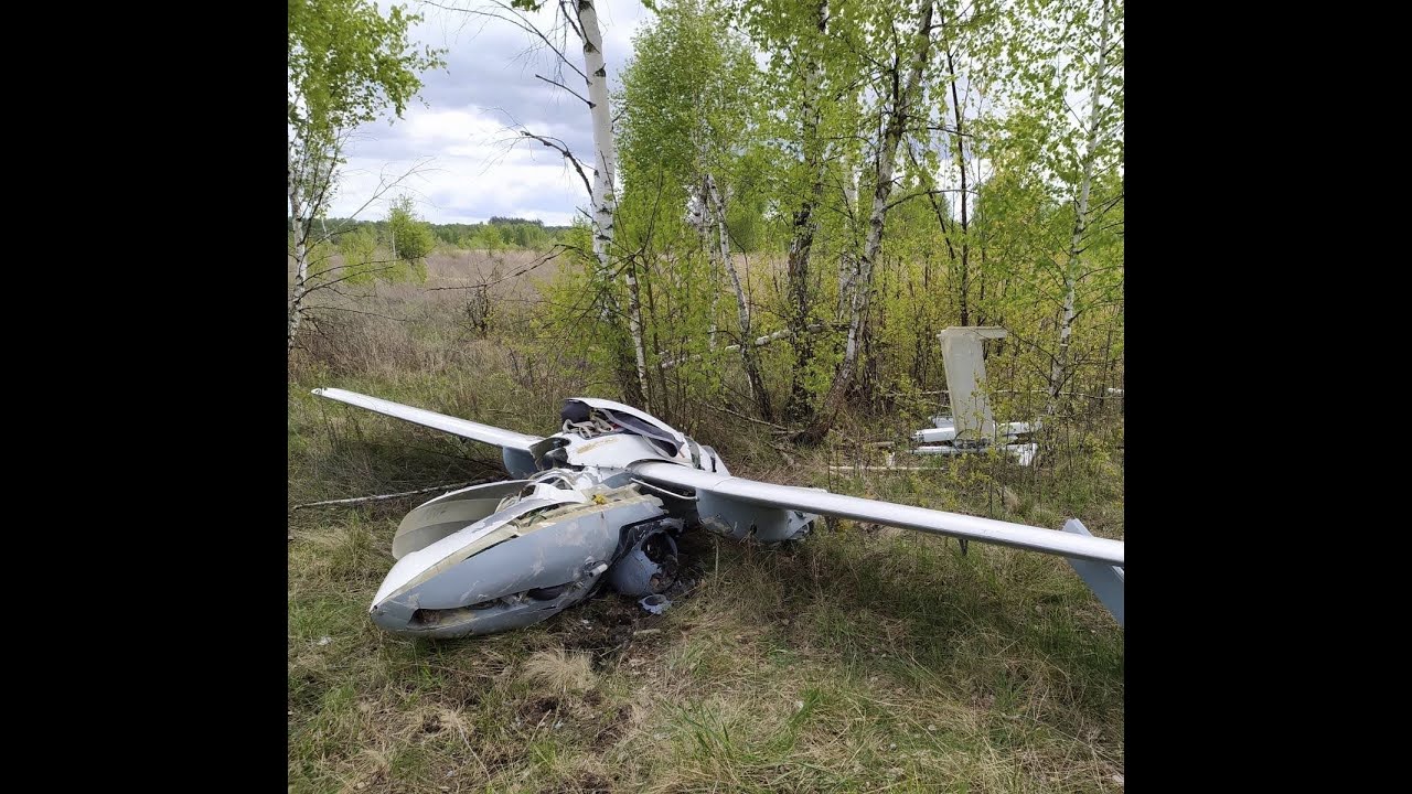 Extremely Rare Russian Luch Korsar UCAV Drone Wreckage Captured -- Only ...