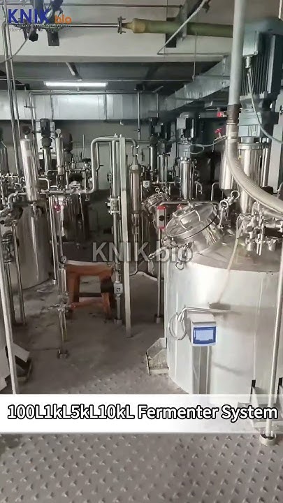 KNIKbio's 100L1KL5KL10KL Fermenter Systems | Scalable Bioprocessing Solutions#fermenter # ...