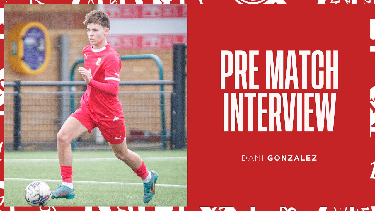 Dani Gonzalez on Town U18s' trip to Portsmouth | Swindon Town Football Club - YouTube