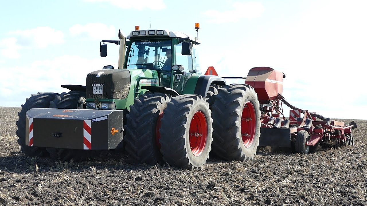 Fendt 924 Vario - Seeding w/ Horsch Pronto 6TD Seeder | Pure Sound ...