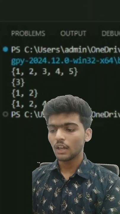 Day 35 of 100 Days Python Series Sets Operation #explore #youtubeshorts ...