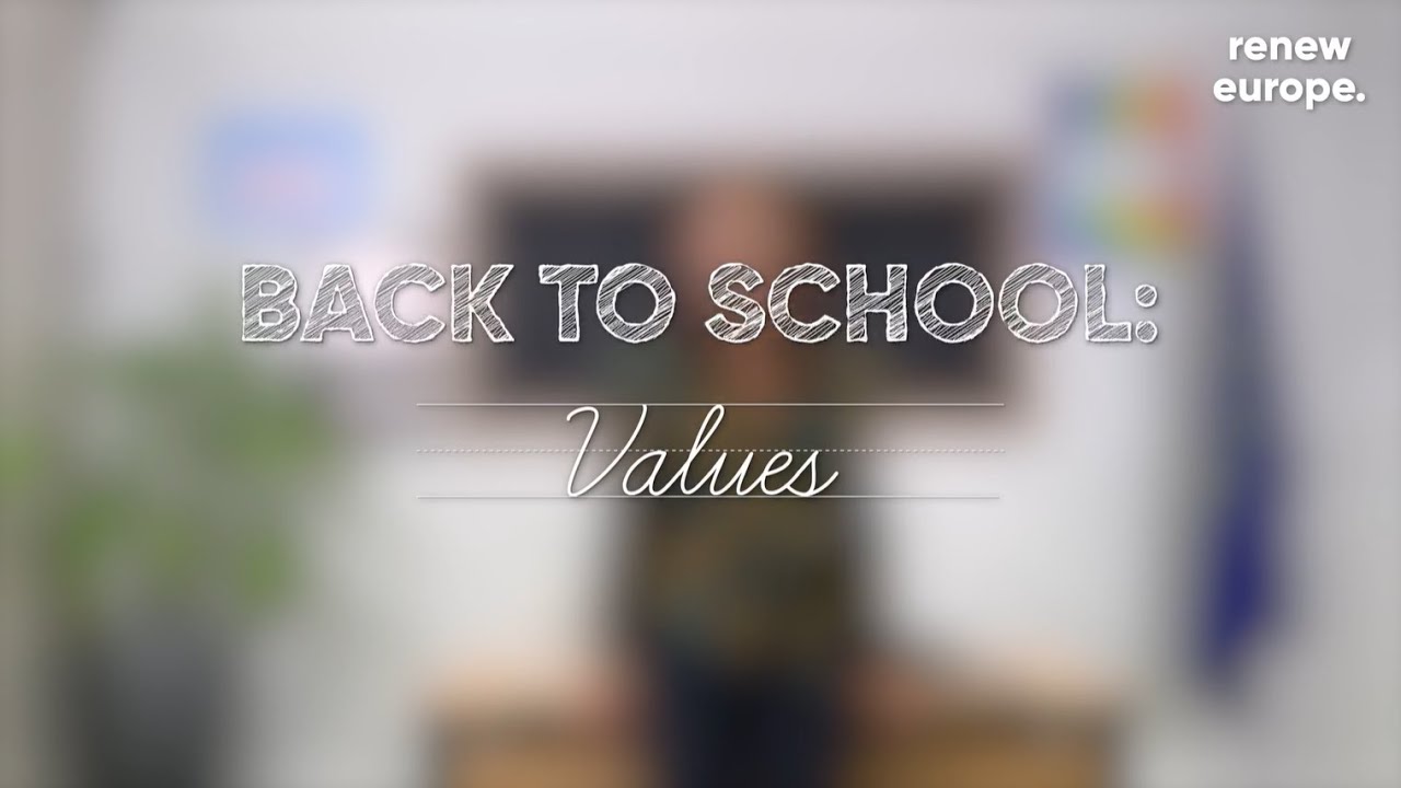 European values - priorities for the Renew Europe Group in the European ...