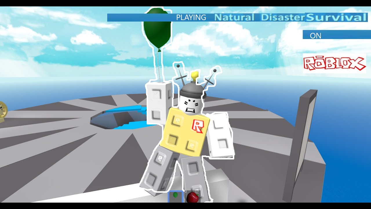 Survive the natural disasters on roblox! - YouTube