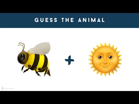 Can You Guess the Animal from the Emojis ? | Emoji Challenge | Emoji Puzzle | Brain test