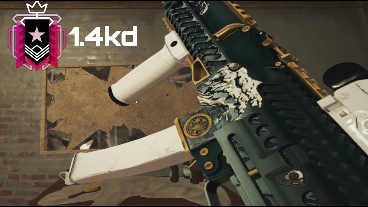 1.4kd R6 champ dominating high elo lobby's - YouTube