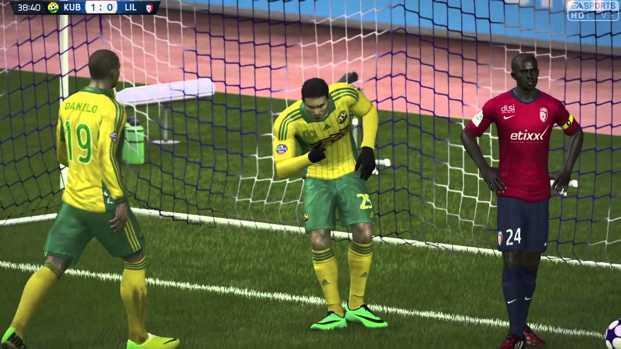 FIFA 15 Кубань Лиль - YouTube