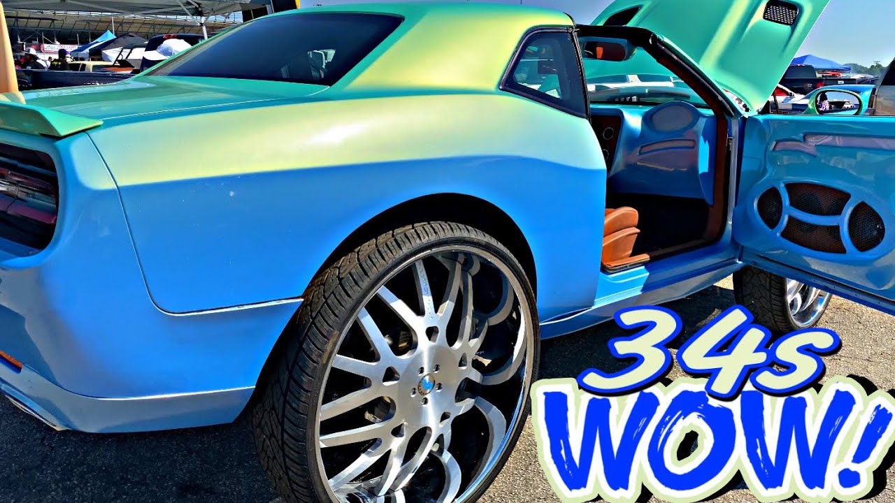 First In The World T-Top Challenger On 34s ( Female owner ) - YouTube