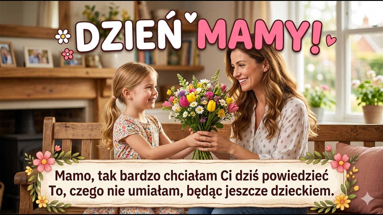 🎂 💖 26.05 Dzień Mamy! Najpiękniejsz piosenka dla Mamy! Podziękowanie za ...