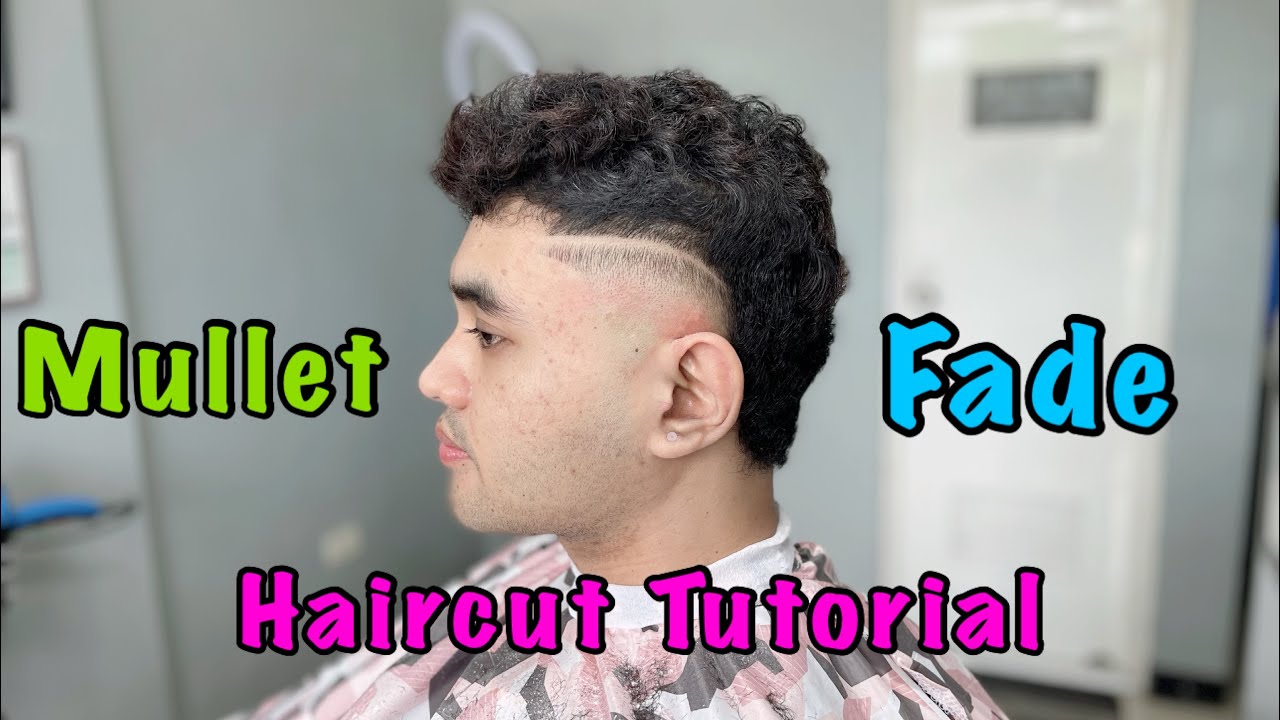 Fade Mullet Haircut Tutorial | Easy step | Monster clippers Hybrid ...