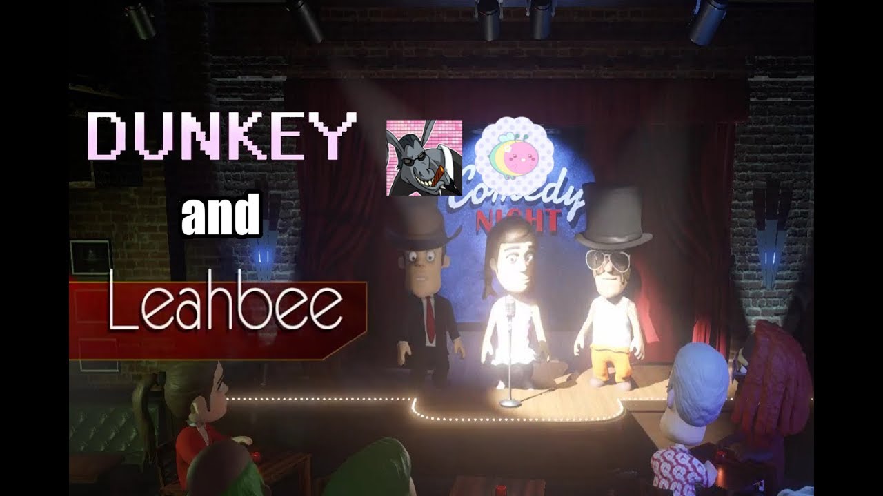 It's Videogamedunkey Again With xLeahbee - Comedy Night - YouTube