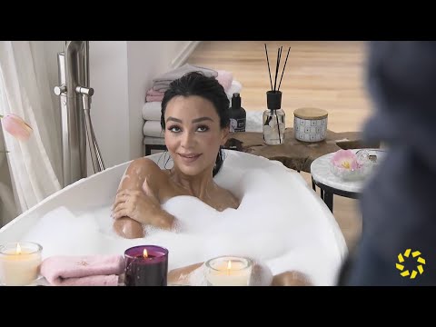 Verona Pooth in der Badewanne sexy