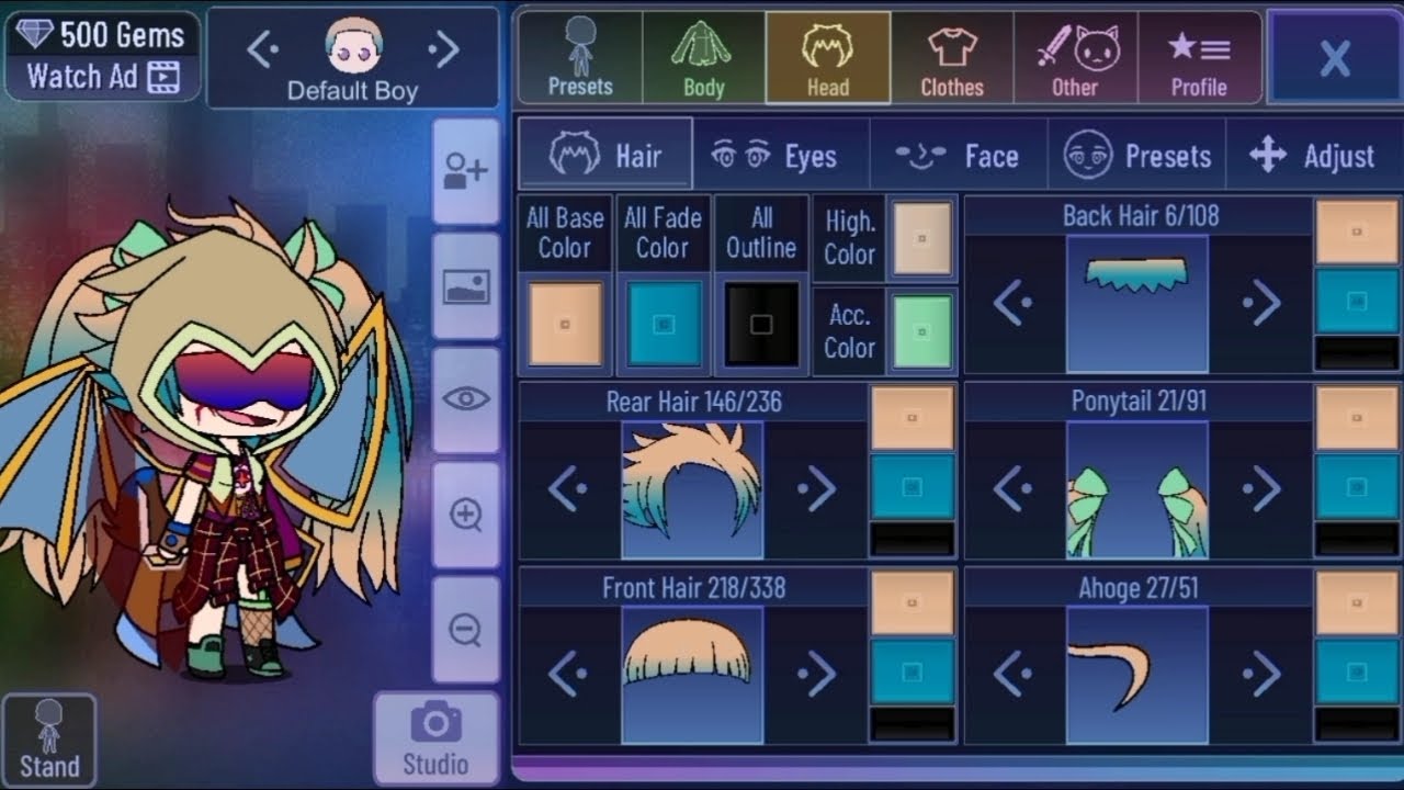 making a gacha lumi character 😅 - YouTube