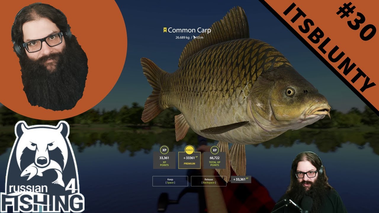 Common Carp Trophies Are Non-Stop! Amber Lake Fishing! - RF4 Trophy ...