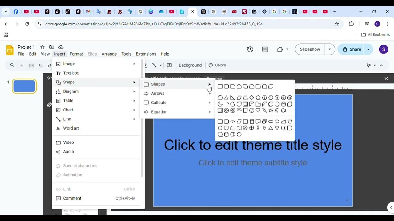 Chapter31 How to custom theme on Google slide - YouTube